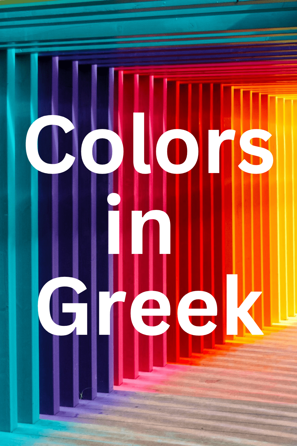 Colors in Greek and how to use them properly - Learning Greek