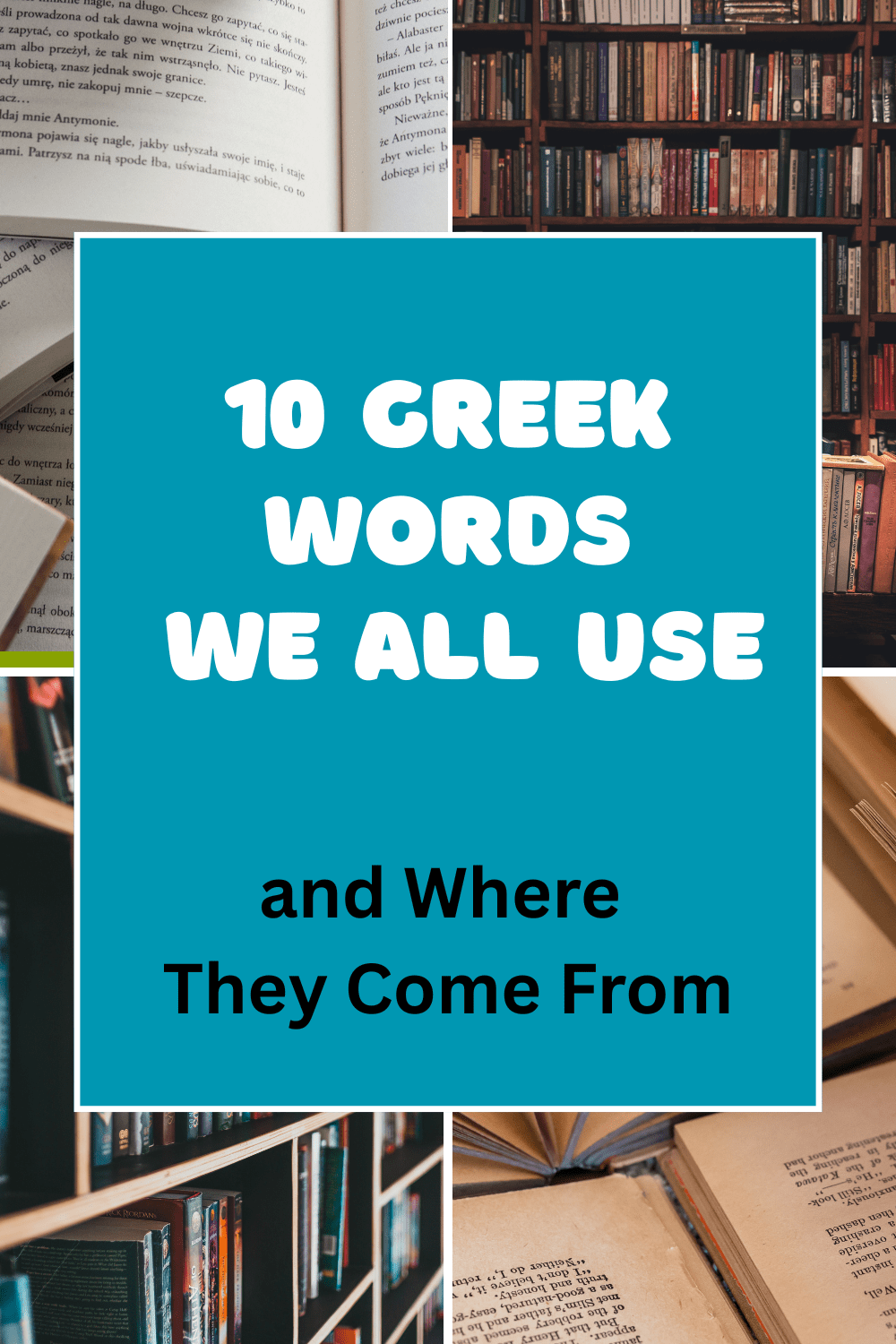10 Greek Words We All Use – and Where They Come From - Learning Greek